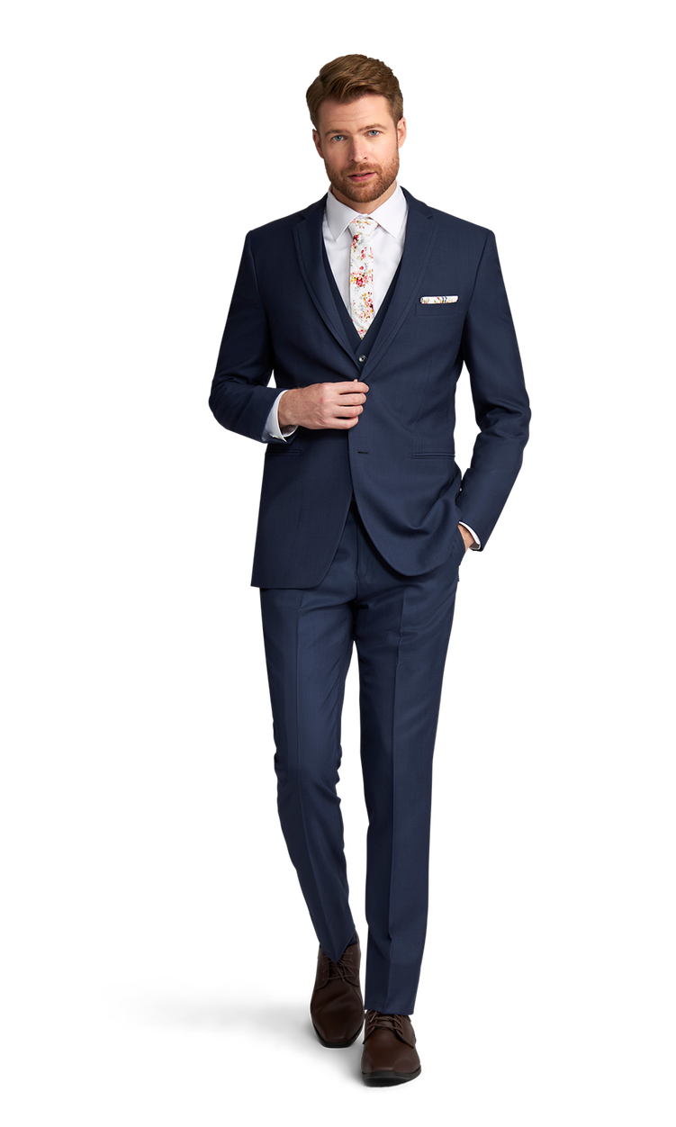 Dark Blue Broadway Suit | Friar Tux