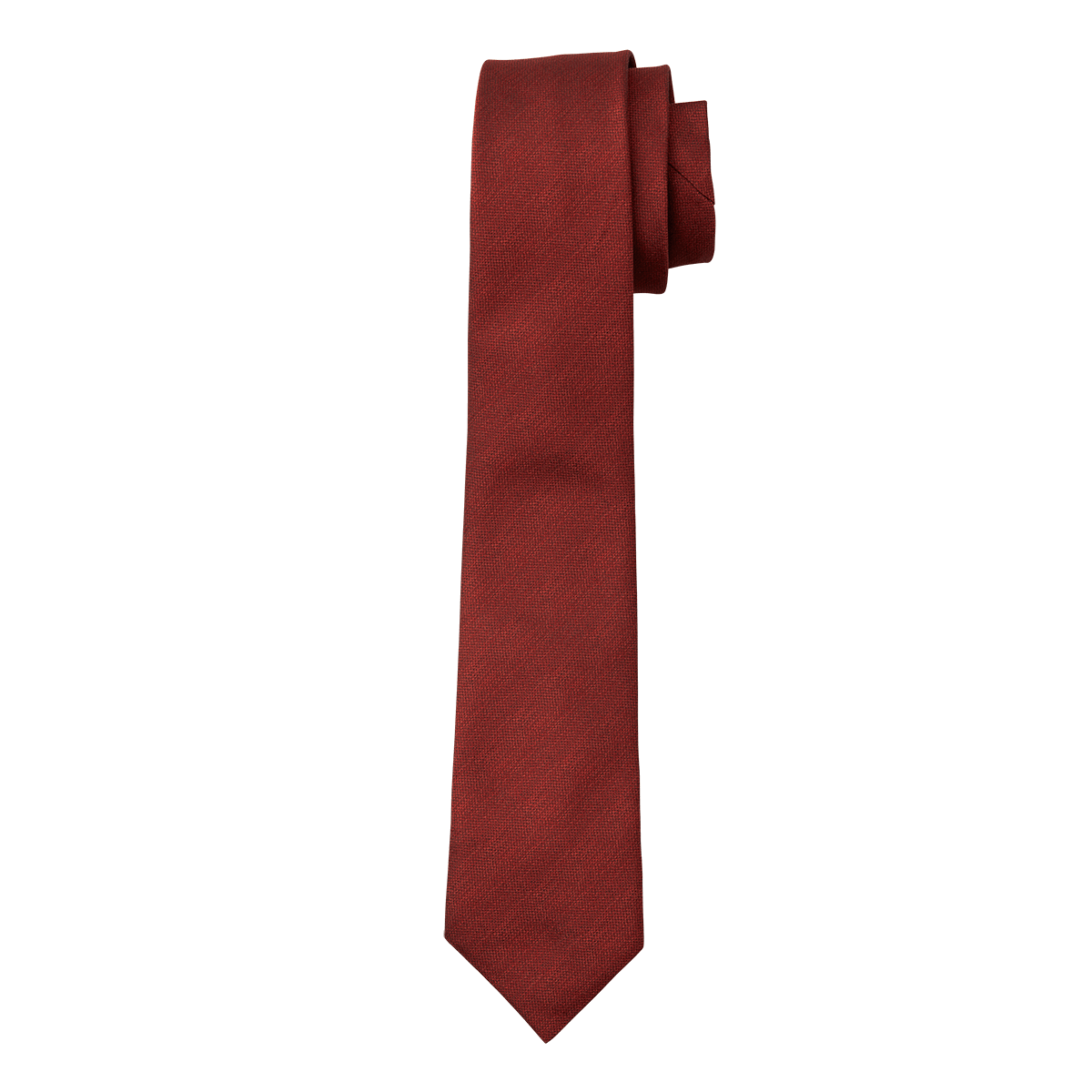 Terracotta Textured Long Tie