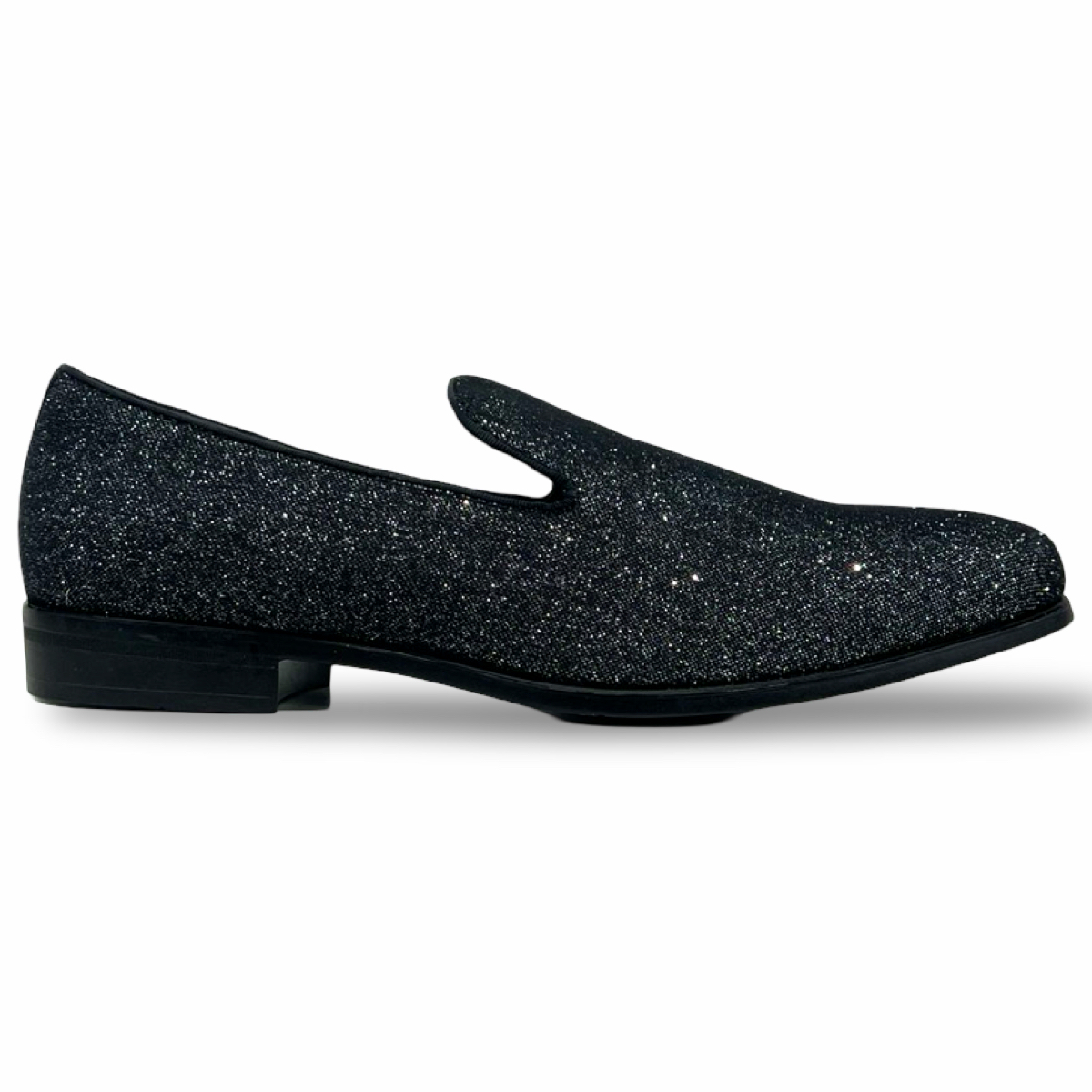 Charcoal Sparkle Slip on Shoe