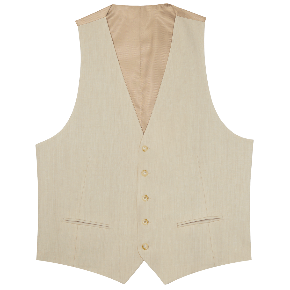 Tan Performance Fabric Vest